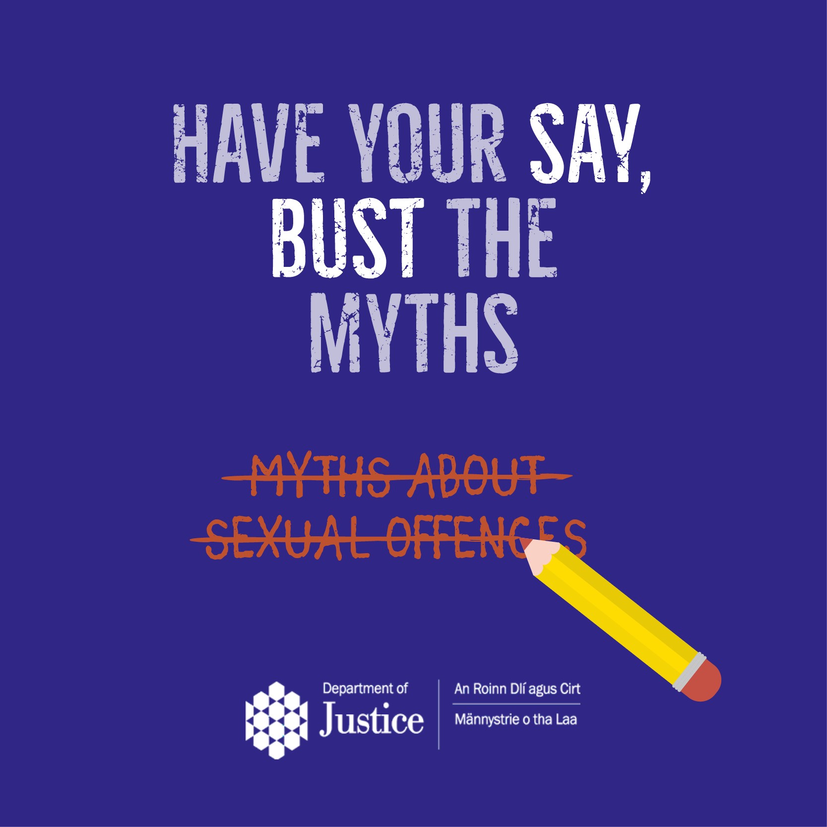 Have Your Say Bust The Myths Department Of Justice
